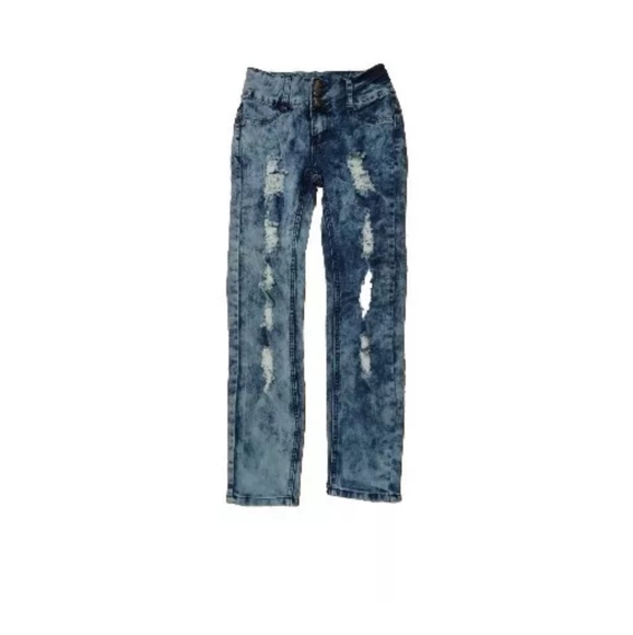 Mega | Bottoms | Mega Jeans Usa Girls Sz Distressed Purposely Faded ...